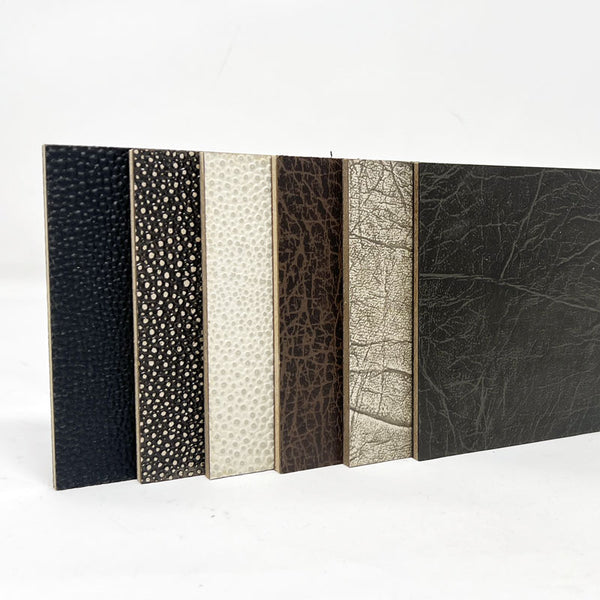 Recycled Leather Insert Sample Kit
