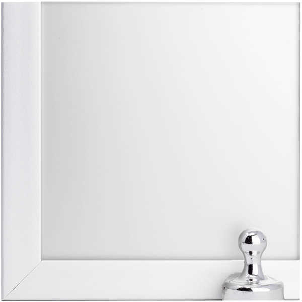 Low-Iron Satin Mirror (Non-Reflective) Insert Sample