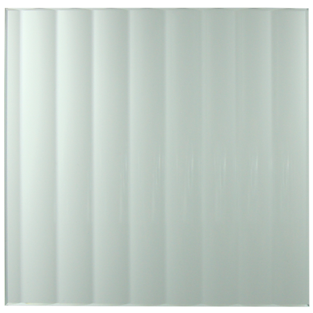 Reeded Glass Standard Glass Insert Sample